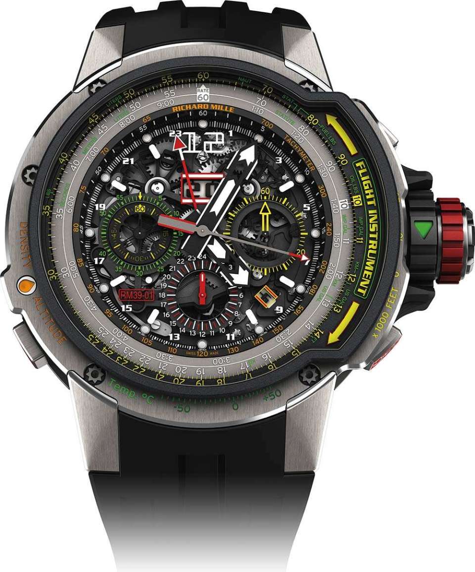 複雜代表飛行指標 RICHARD MILLE／RM 039 & RM 39-01 | 鉅亨網 - 雜誌