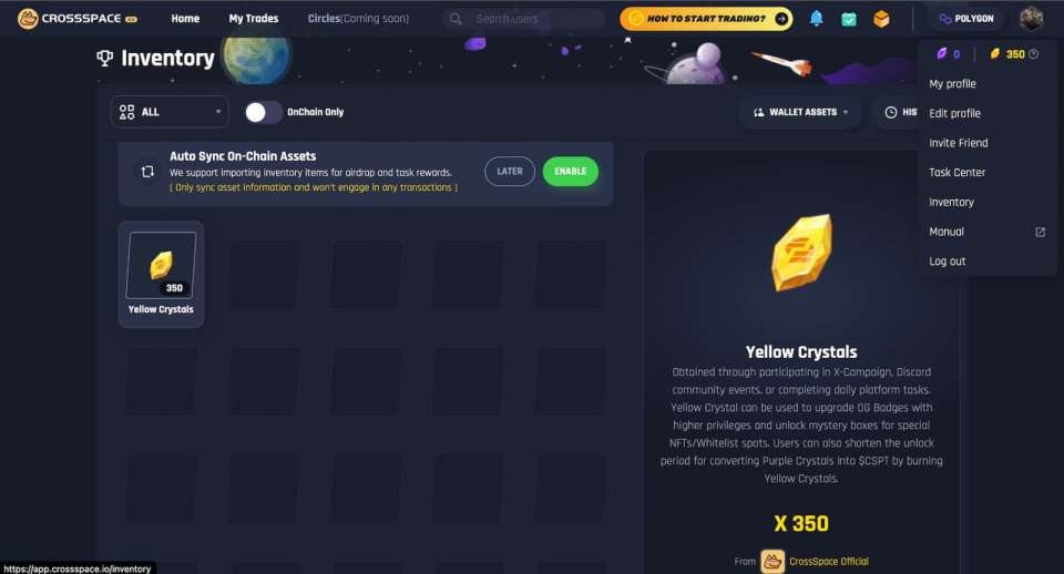 全新的網紅獲利方式！SocialFi 是什麼？實測 CrossSpace，竟然還有全中文攻略 | 鉅亨網 - 鏈文