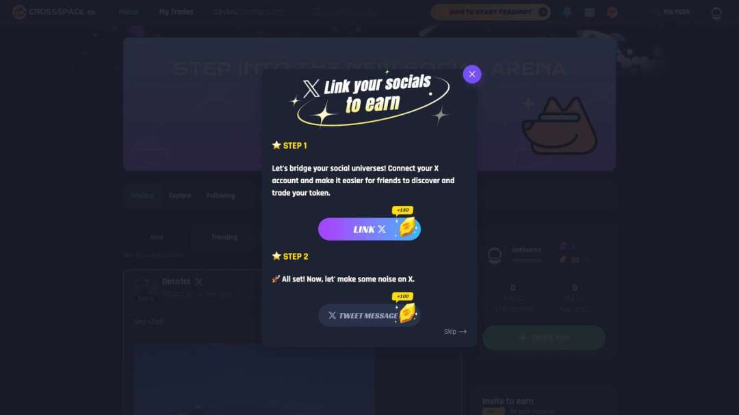 全新的網紅獲利方式！SocialFi 是什麼？實測 CrossSpace，竟然還有全中文攻略 | 鉅亨網 - 鏈文